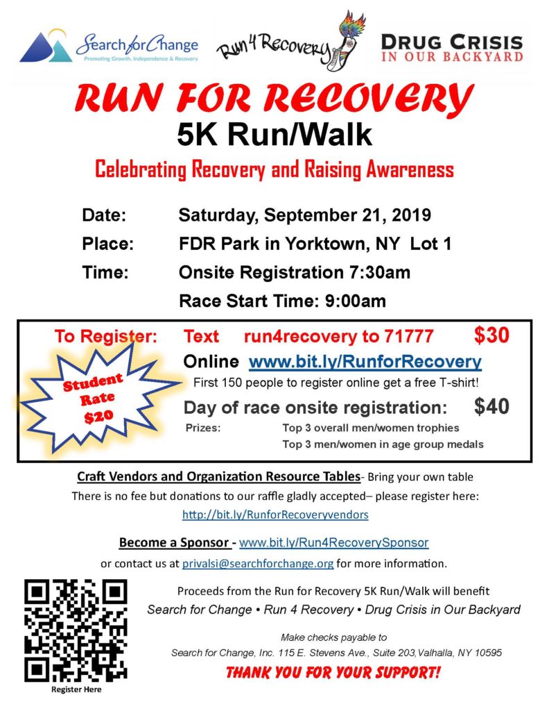 Run for Recovery - For Drug Help
